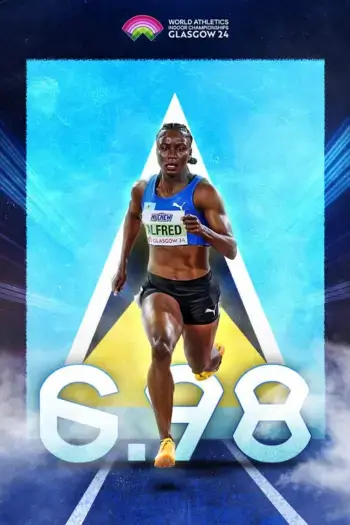 Julien Alfred Blazes to Historic Gold: St. Lucia's Sprint Sensation ...